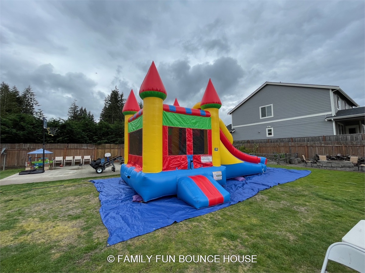 Castle Tower Combo - Bounce-Castle Hire in 35-Mile radius of Auburn, WA ...